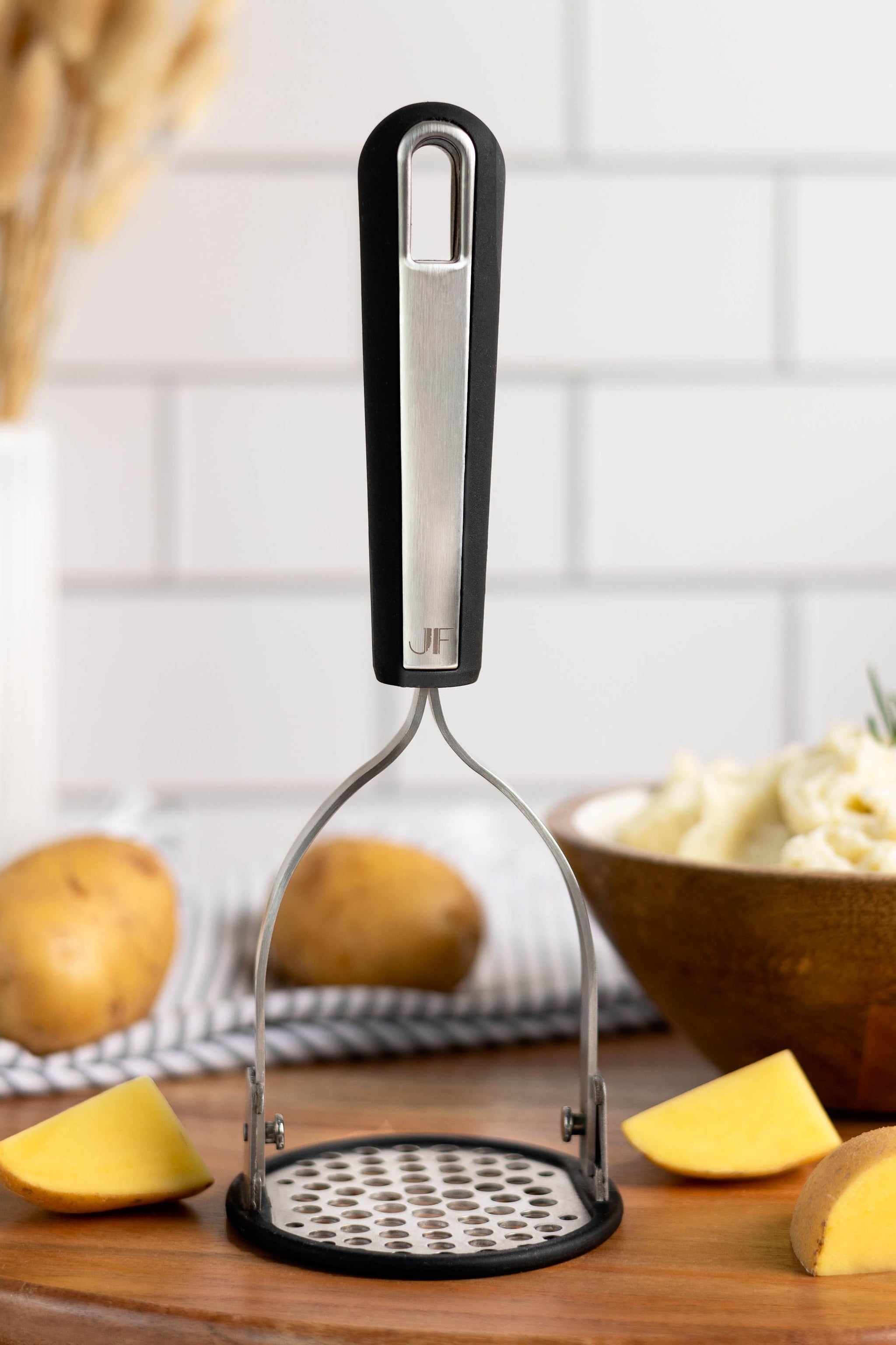 Jeanne Fitz Foldable Potato Masher, Stainless Steel – Widgeteer Inc Shop